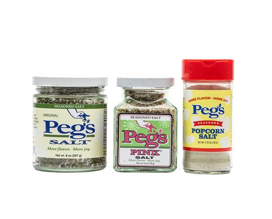 Taste of Peg's - 3 Jars – Peg's Salt
